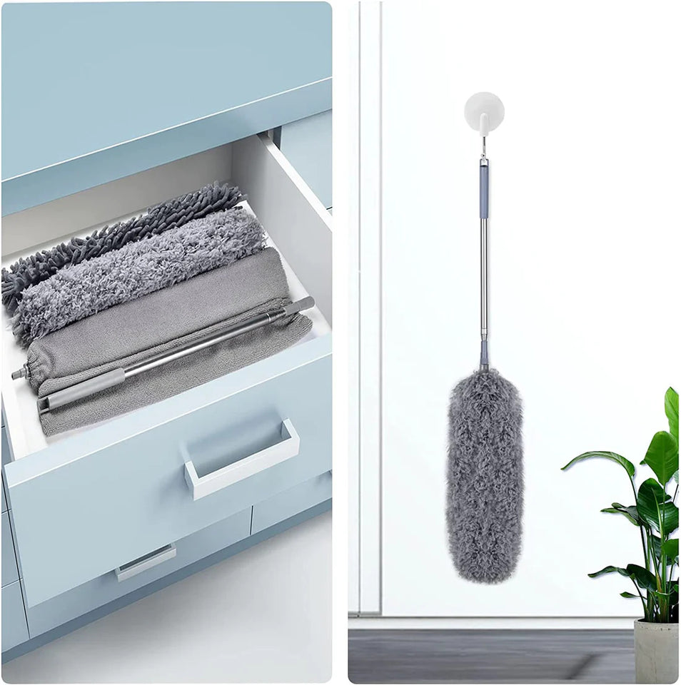 Flexible and Extendable Microfibre Duster – honess.in